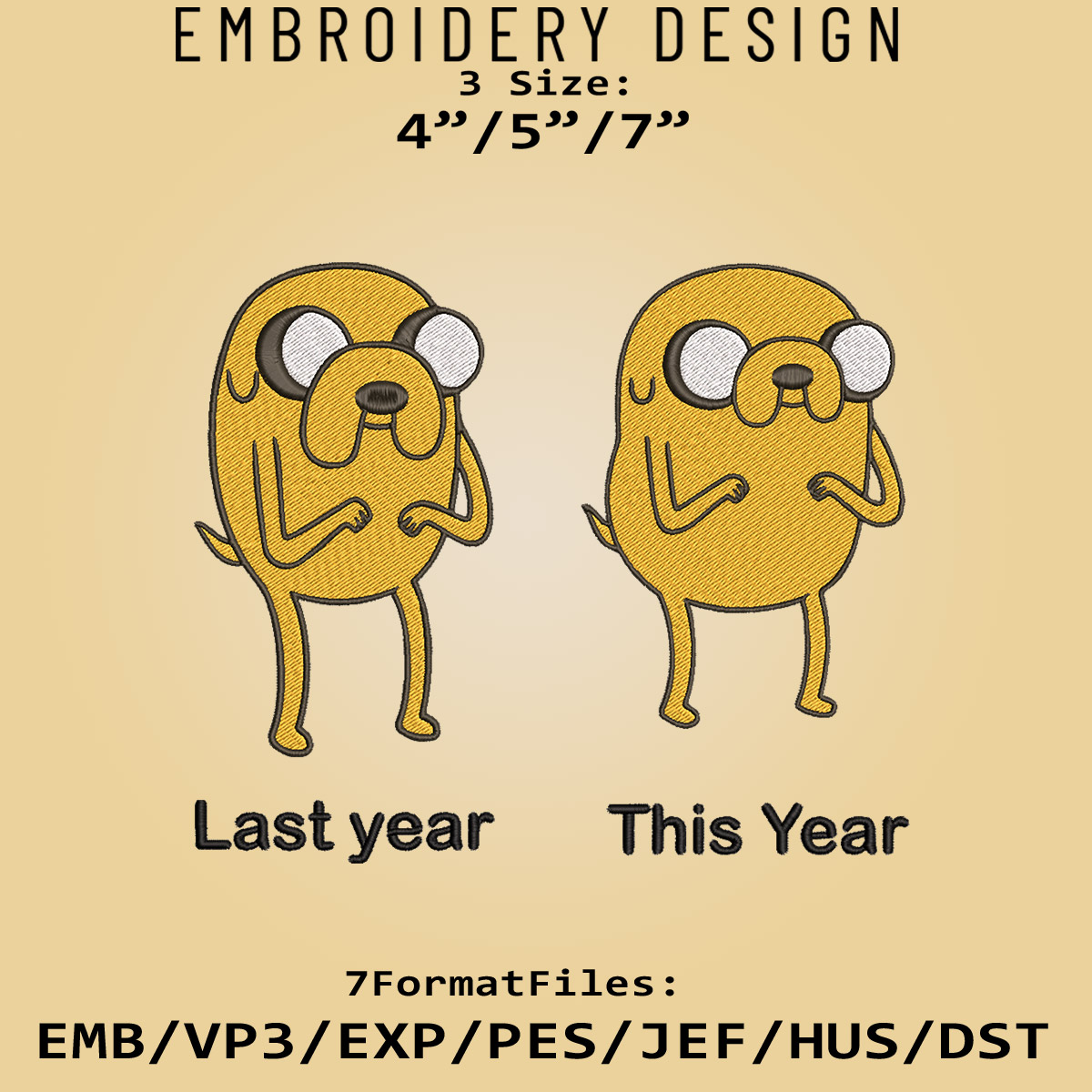 Jake this year, Embroidery Files, Adventure Time, Cartoon In | Inspire ...