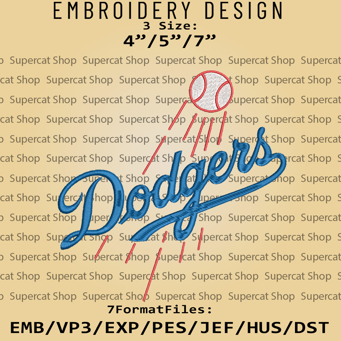 LA Dodgers MLB Embroidery Designs, MLB Logo Embroidery Files | Inspire ...