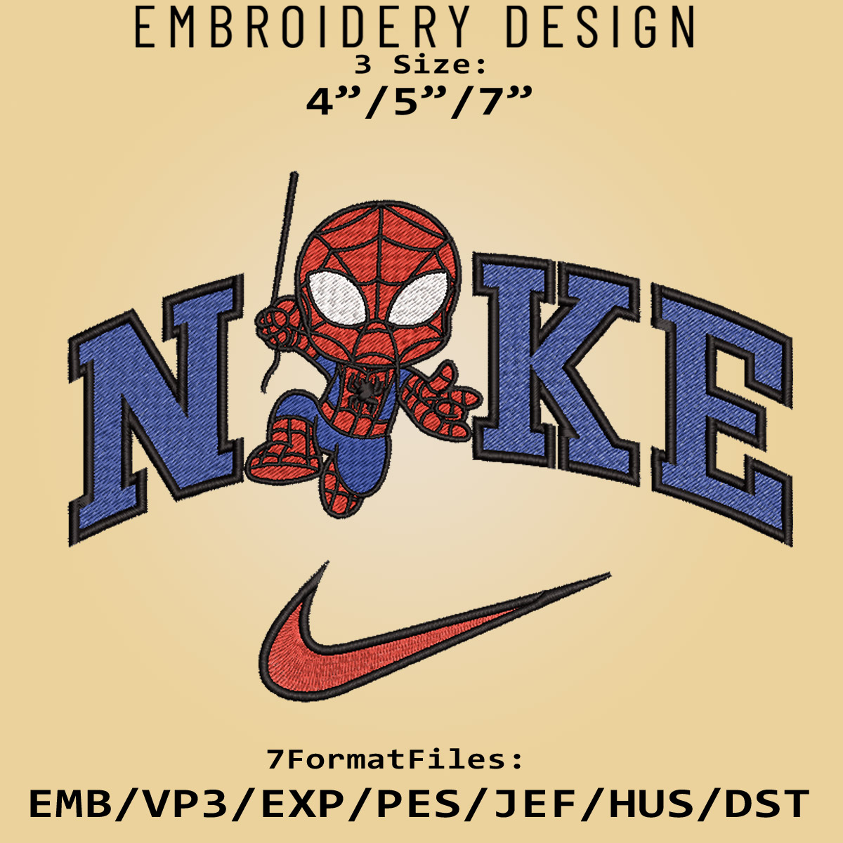Nik.e Spider-man Embroidery Designs, Spider-man, Marvel Mach | Inspire ...