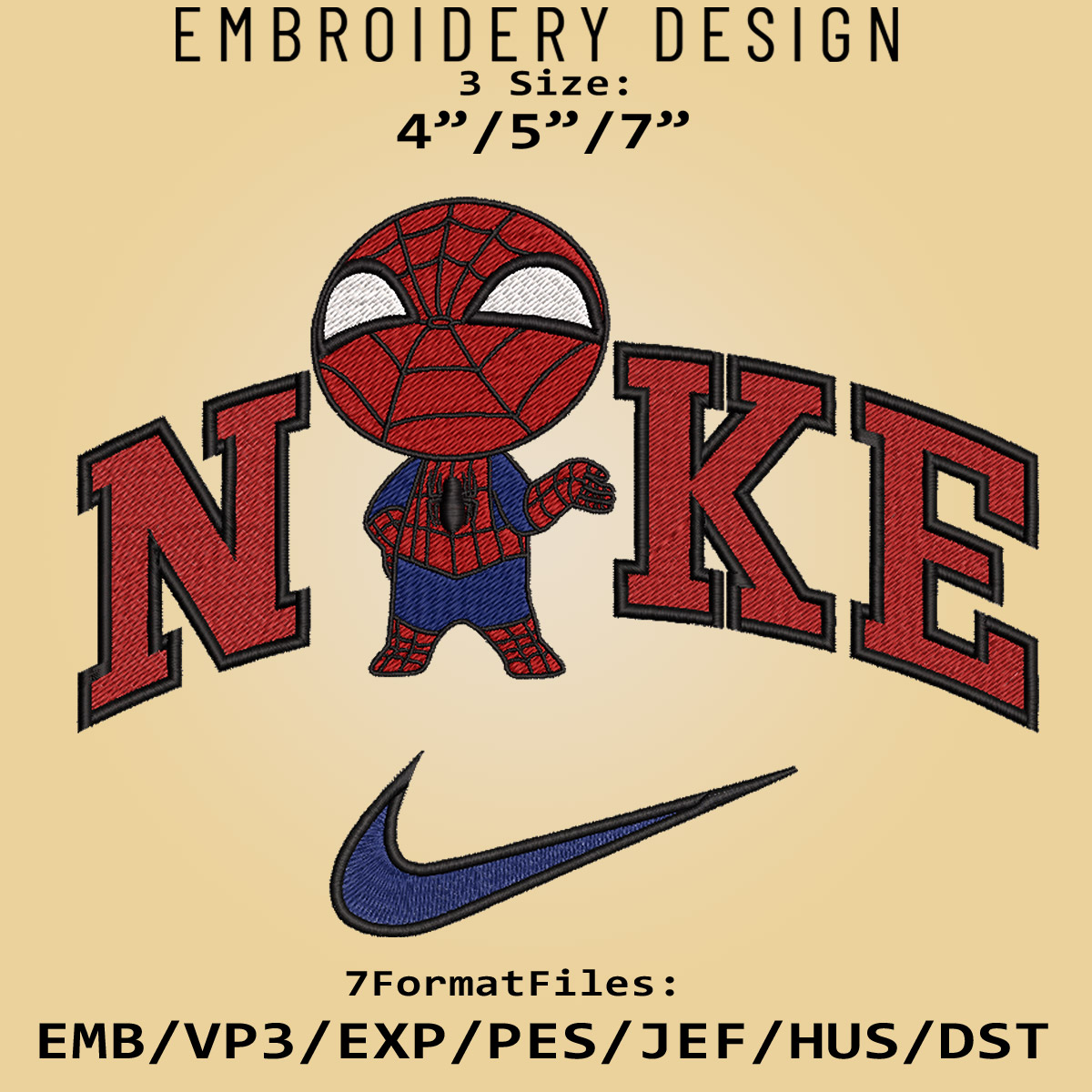 Nik.e Spider-man Embroidery Designs, Peter Parker, Marvel Ma | Inspire ...