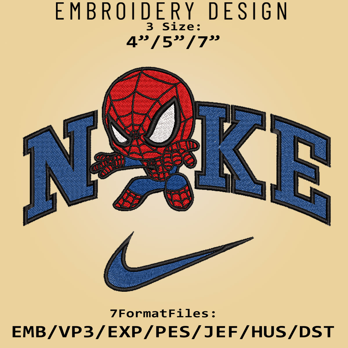 Spider-man Nik.e Embroidery Designs, Peter Parker, Marvel Ma | Inspire ...