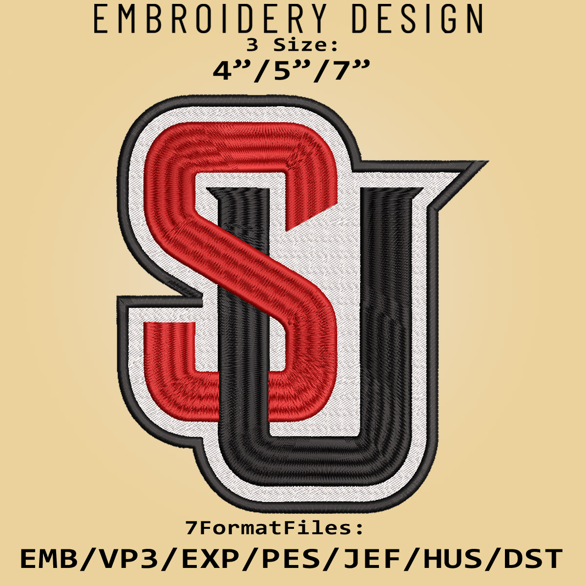 NCAA Seattle U Redhawks Logo, Embroidery design, Seattle U R | Inspire ...