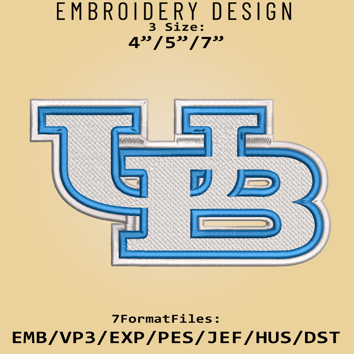 Buffalo Bulls Logo NCAA, NCAA Embroidery design, Buffalo Bul | Inspire ...