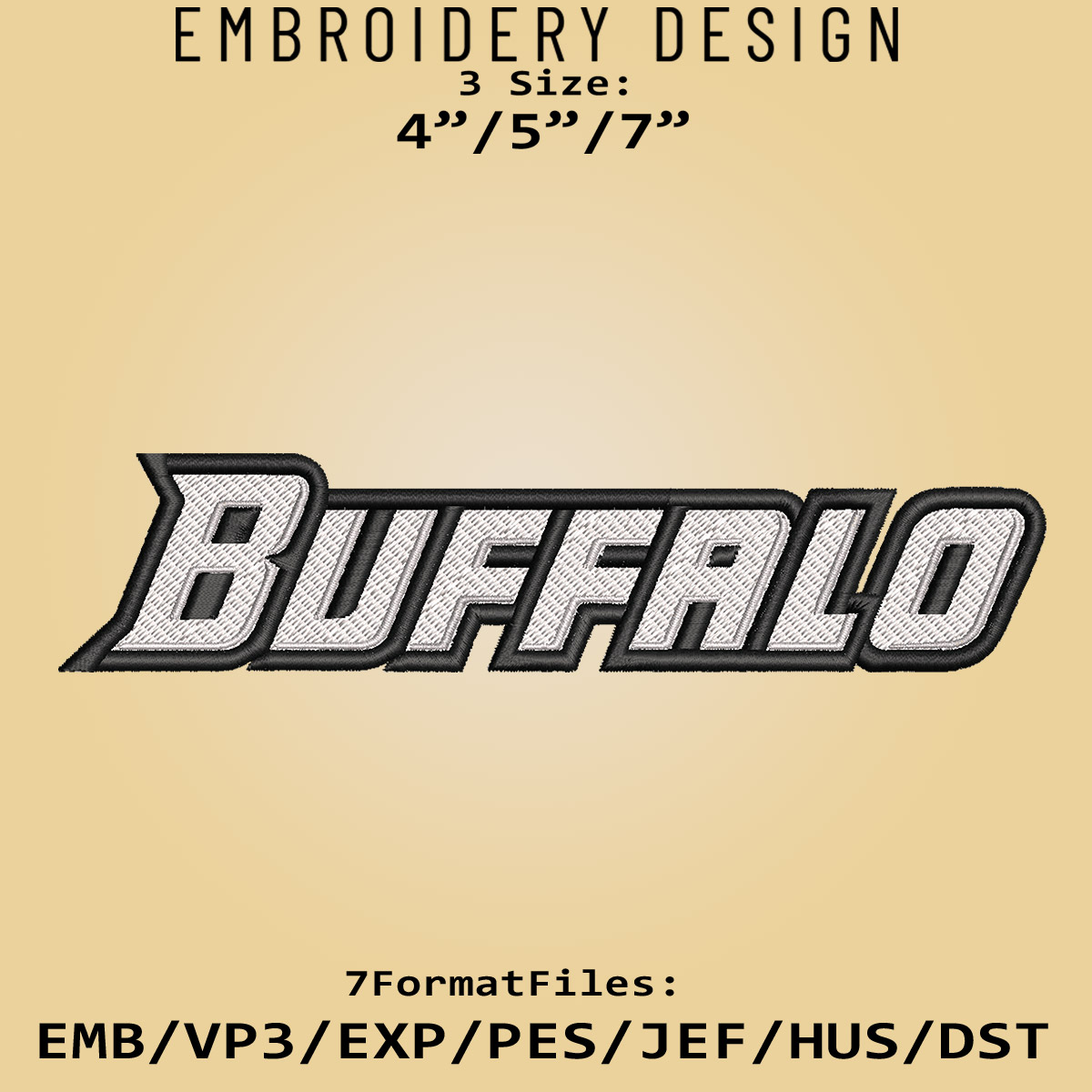 NCAA Buffalo Bulls Logo, Embroidery design, NCAA Buffalo Bul | Inspire Uplift