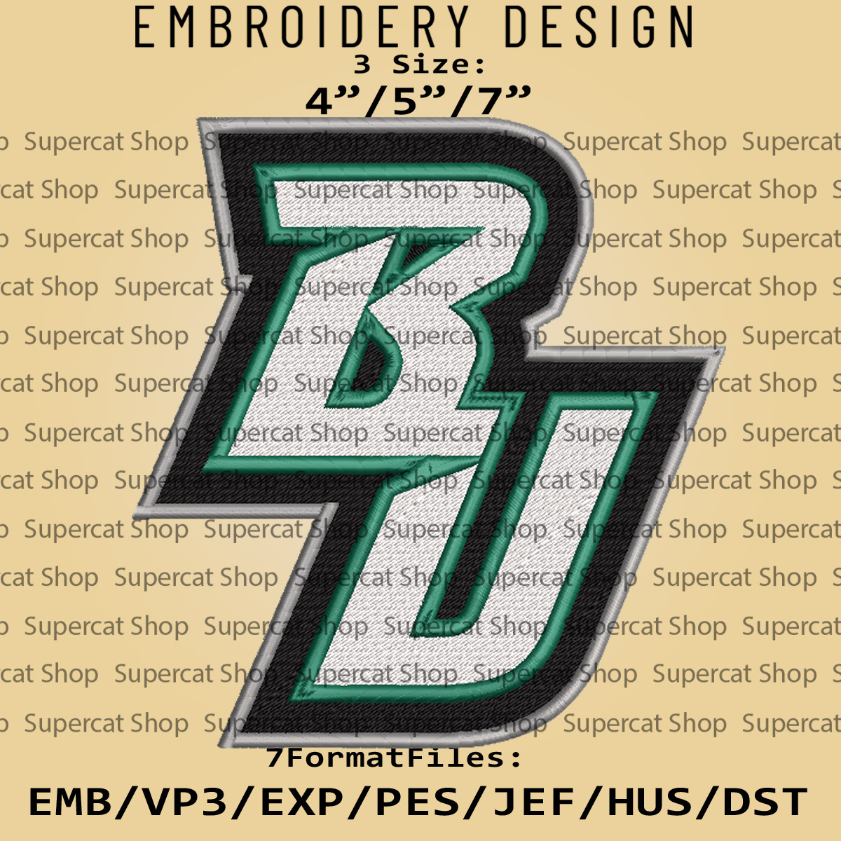 NCAA Binghamton Bearcats Logo, Embroidery design, Binghamton | Inspire ...