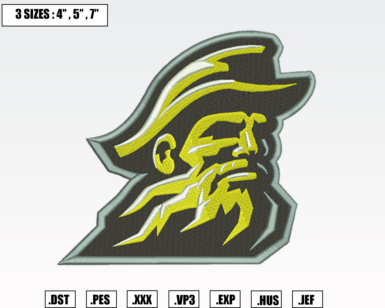 Appalachian State University Mascot Embroidery Designs, NCAA | Inspire ...