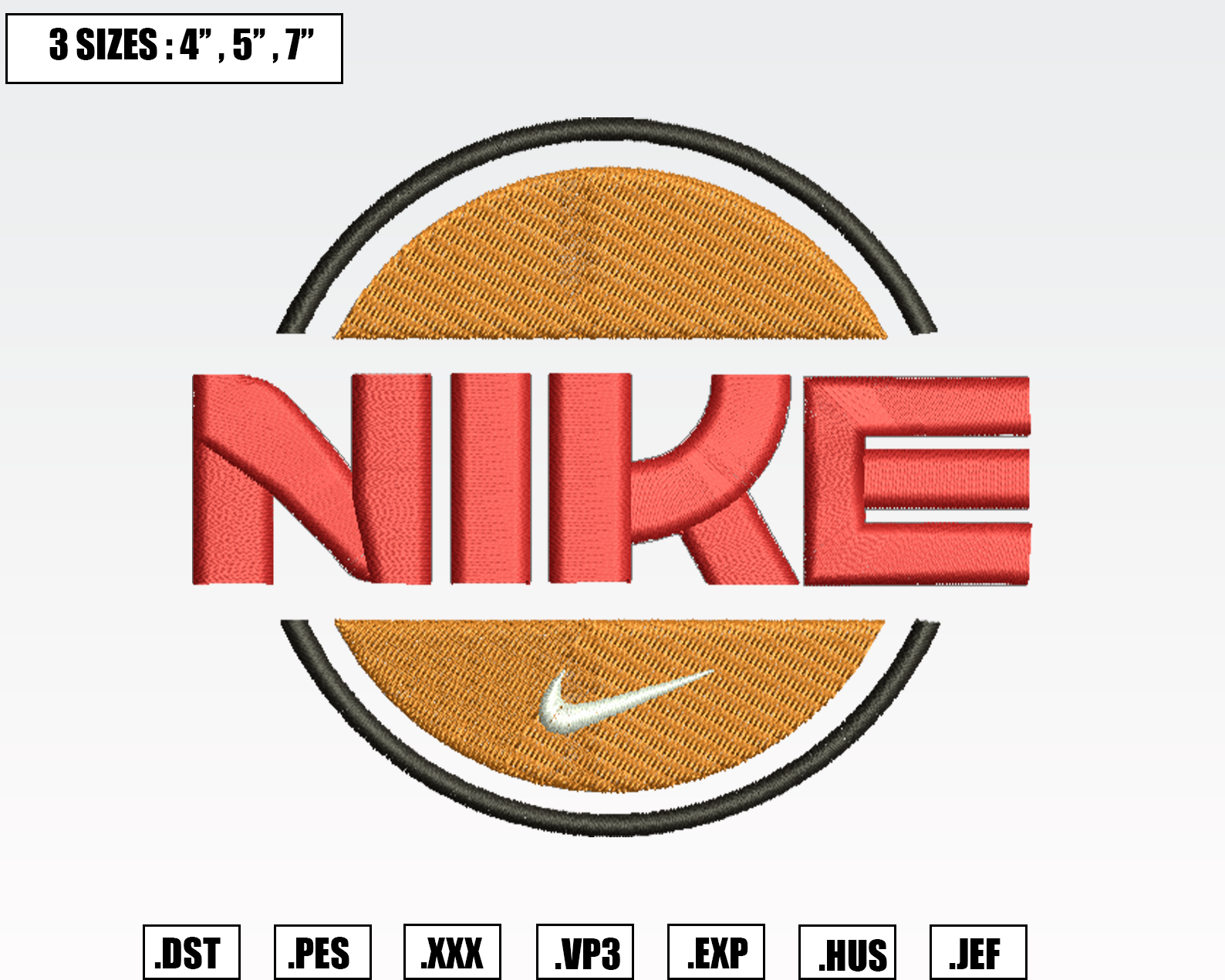 Retro Nike Embroidery Designs, Machine Embroidery Files, Nik | Inspire ...