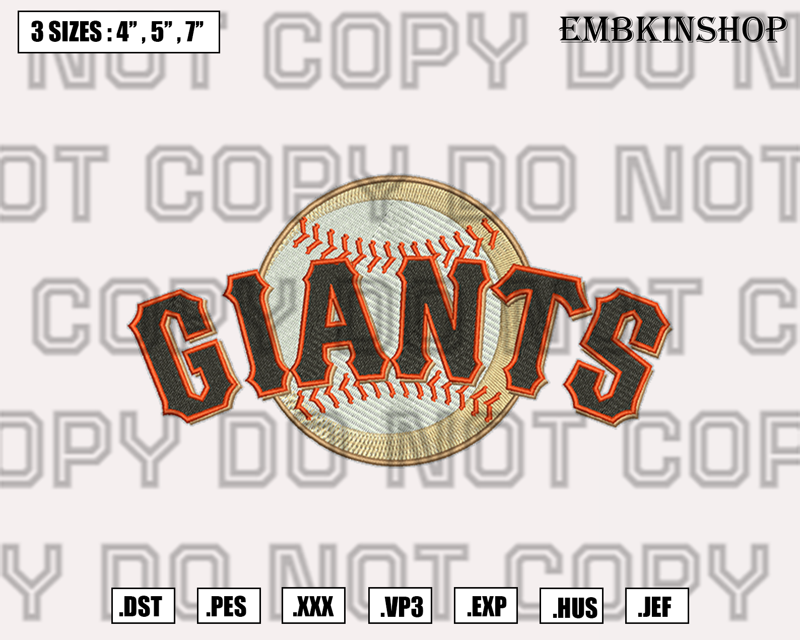 San Francisco Giants Logo Embroidery Designs,MLB Logo Embroi | Inspire ...
