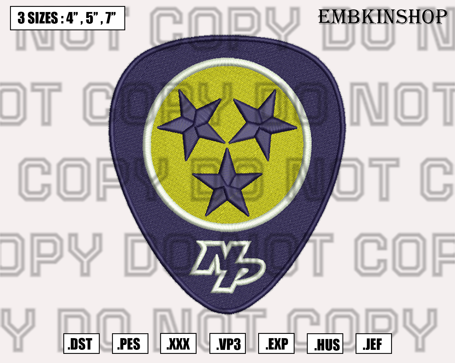 Nashville Predators Alternate Logos Embroidery Designs,NHL L | Inspire ...