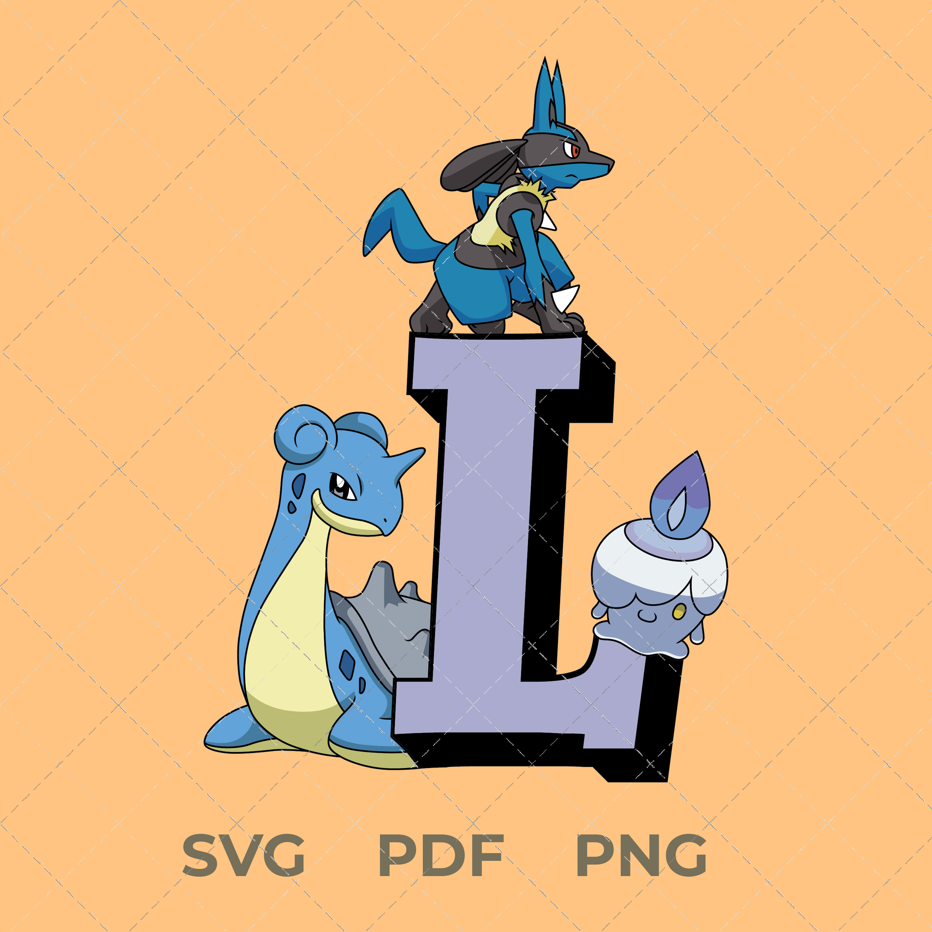 Pokemon svg, Letter L, Lapras Pokemon, Litwick Pokemon, Luca | Inspire ...