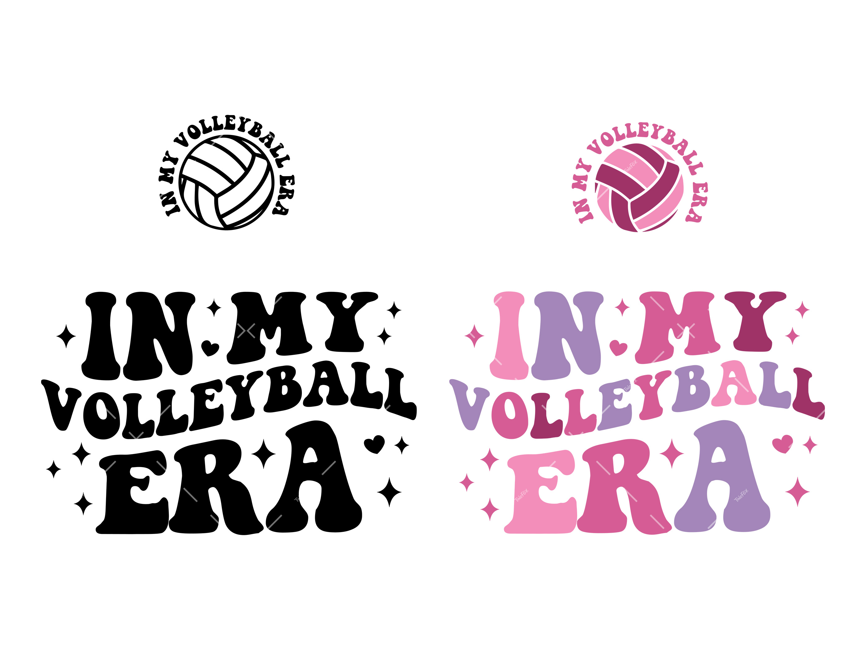 In my volleyball era SVG, PDF, PNG, Volleyball SVG, Mom svg - Inspire ...