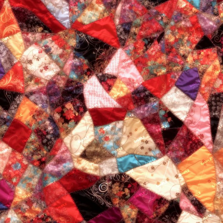Crazy Quilt 42 Pattern Tileable Repeating Pattern - Inspire Uplift