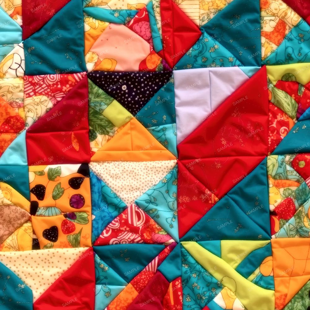 Crazy Quilt 43 Pattern Tileable Repeating Pattern | Inspire Uplift