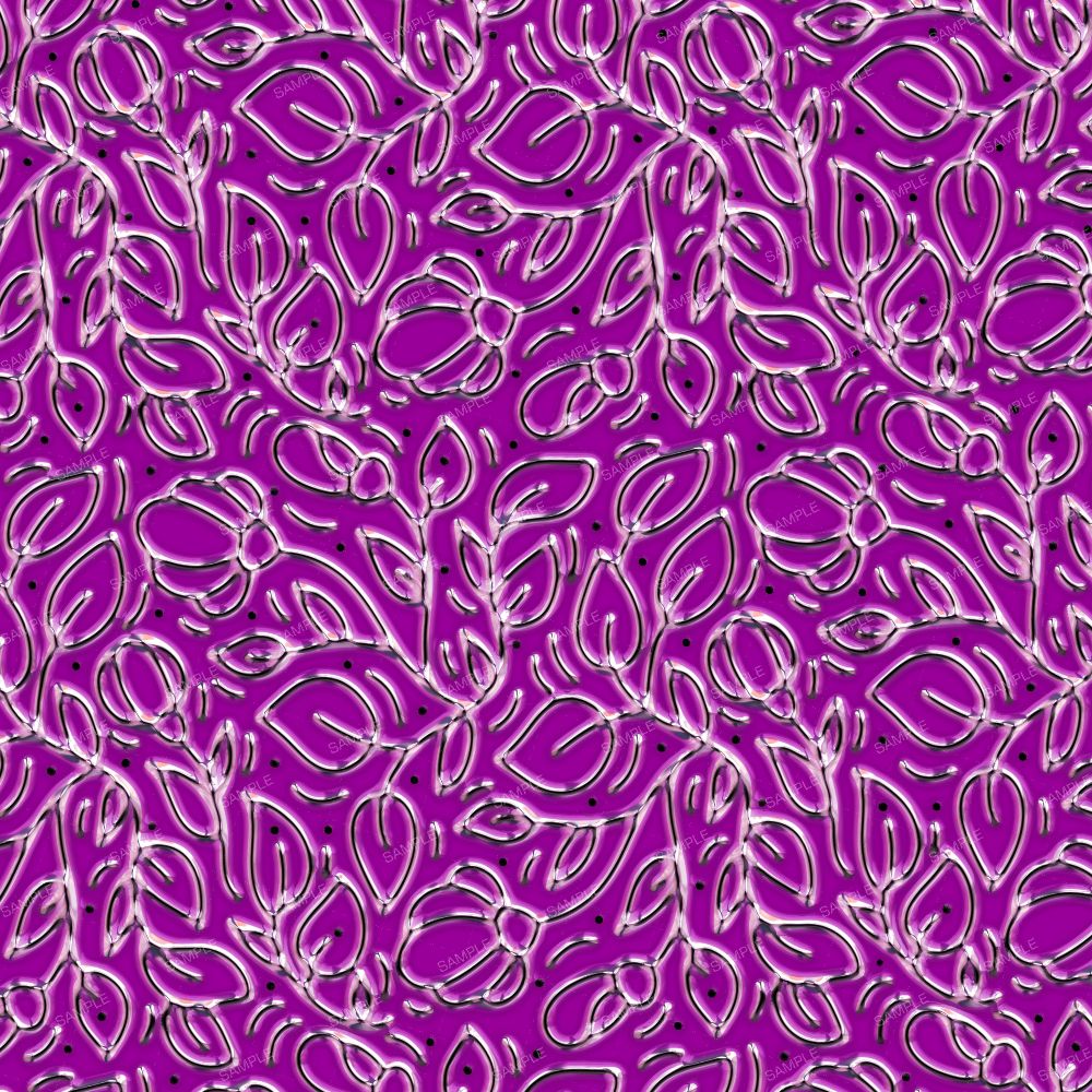 Embossed Purple Flowers Pattern Tileable Repeating Pattern | Inspire Uplift