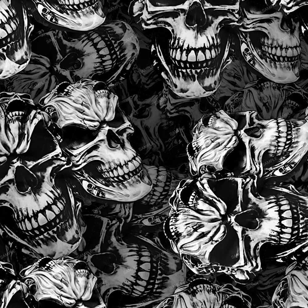 Multi Skull 23 Pattern Tileable Repeating Pattern | Inspire Uplift