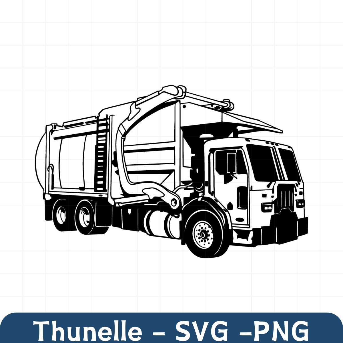 Garbage Truck Svg, Garbage Svg, Trash Svg, Waste Svg,Truck S | Inspire ...