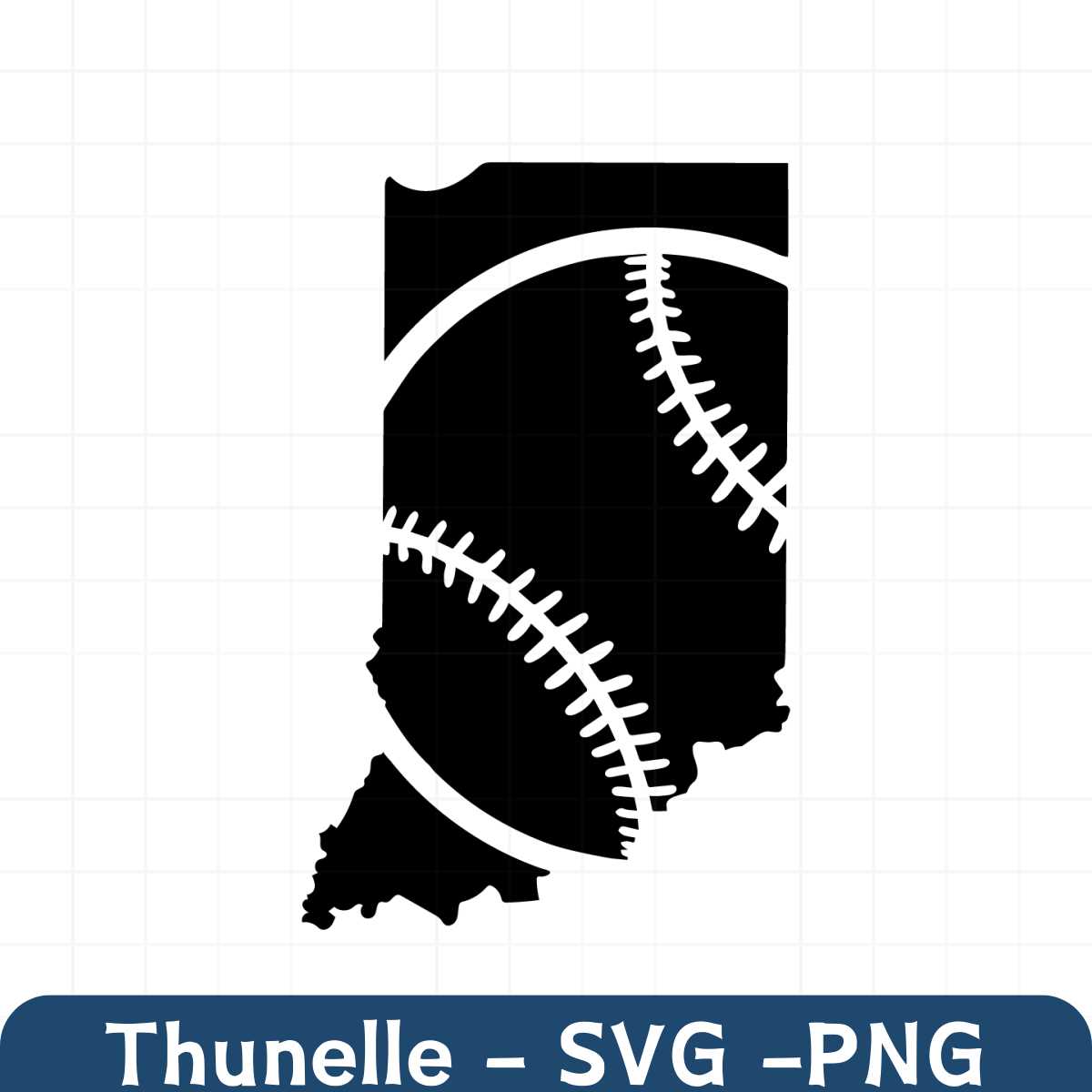 Indiana Baseball SVG File,Indiana SVG File,Cutting Template, | Inspire ...