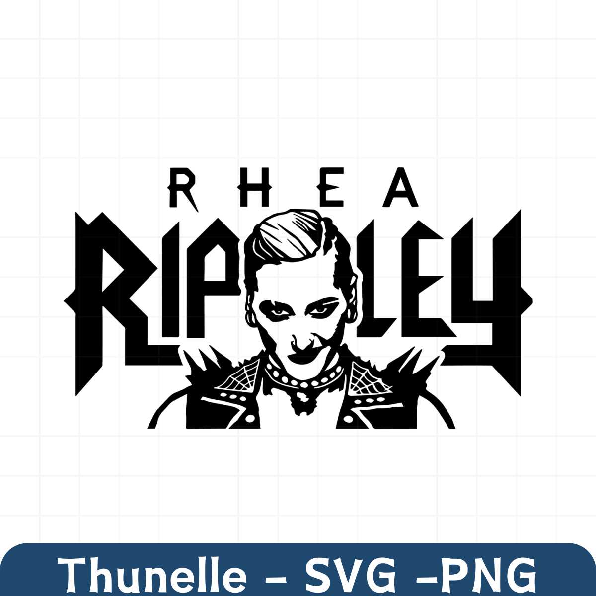 Rhea Ripley Svg, Instant Download, Digital Files, Png, Pdf, | Inspire ...