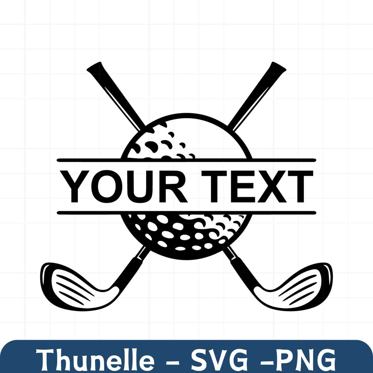 Golf Monogram SVG, Golf Split Frame Svg, Golfing Svg, Golfer | Inspire ...