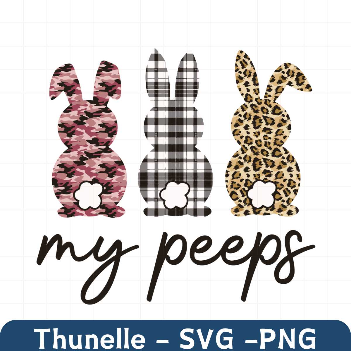 My Peeps Svg, Easter Svg, Easter Peeps Svg, Peep Clipart, Pe | Inspire ...
