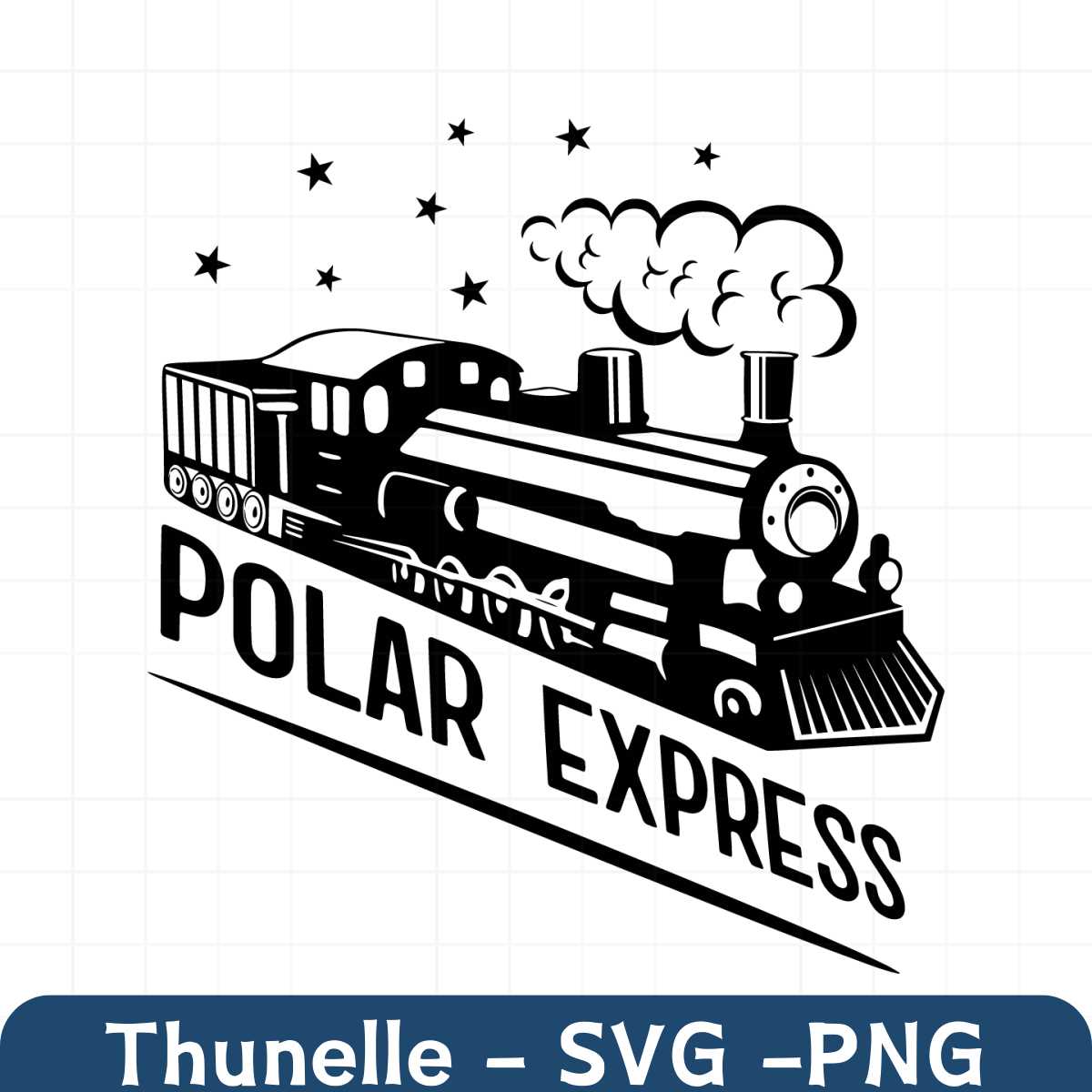 Polar Express SVG, Christmas Train svg, Locomotive svg, Chri | Inspire ...