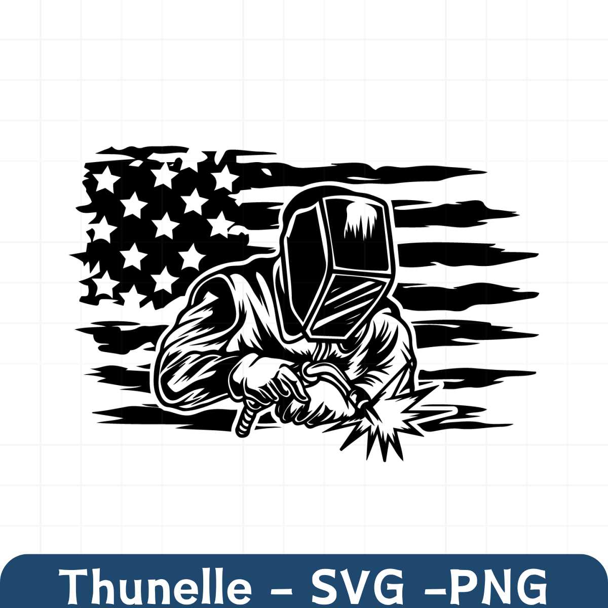 Welding USA Flag Svg File | Ironworker Svg | Pipefitter Svg | Inspire ...