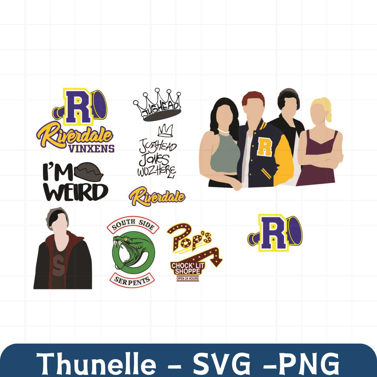 Riverdale Svg Bundle, Trending Svg, Riverdale Svg, Riverdale | Inspire ...