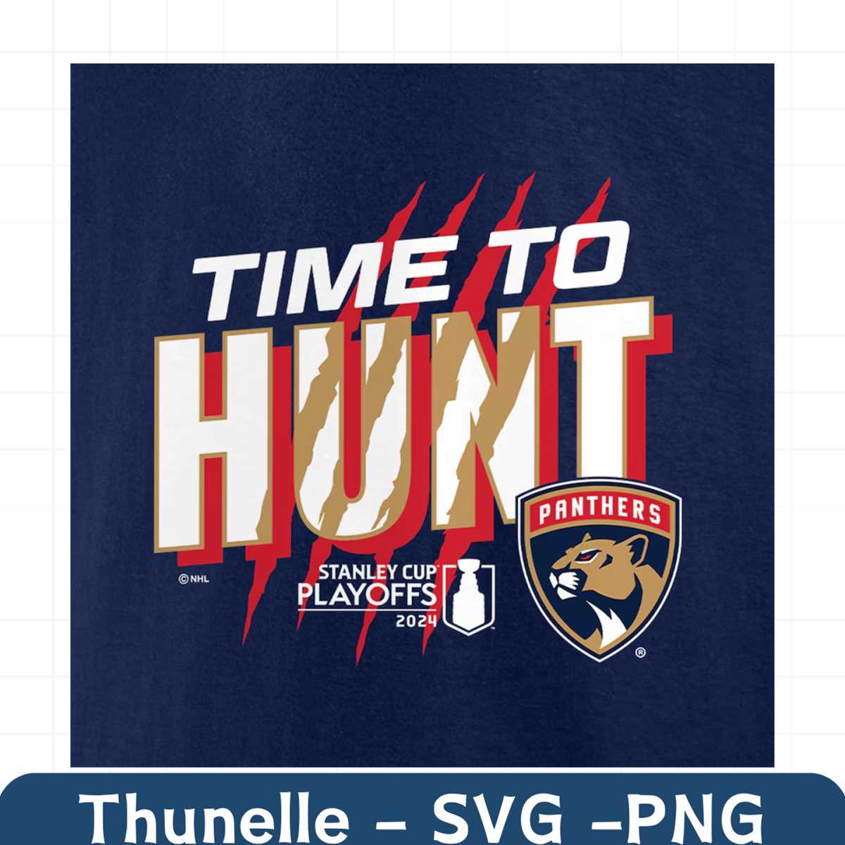 Florida Panthers 2024 Stanley Cup Playoffs Slogan SVG - Inspire Uplift