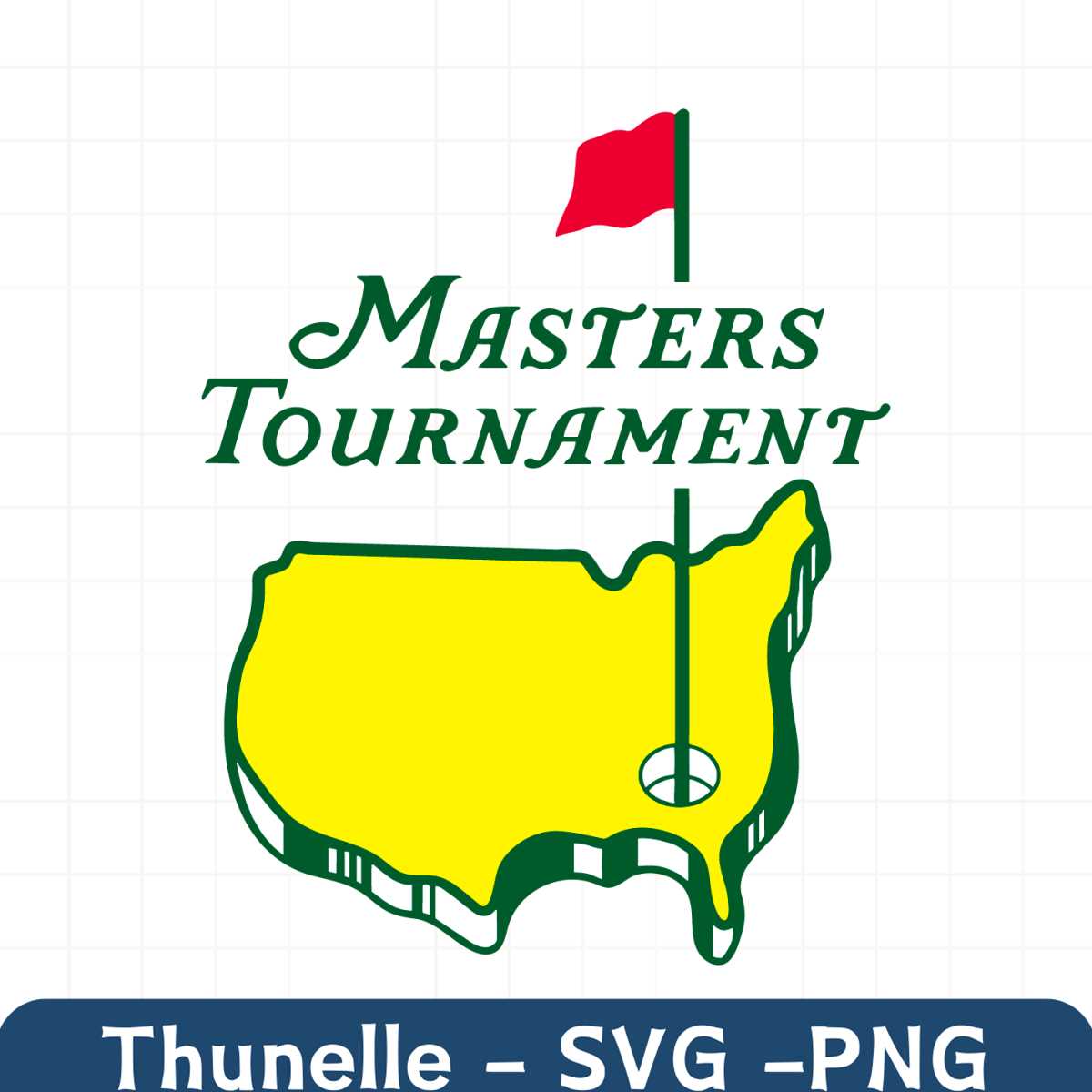 Master Tournament Golf Party SVG | Inspire Uplift