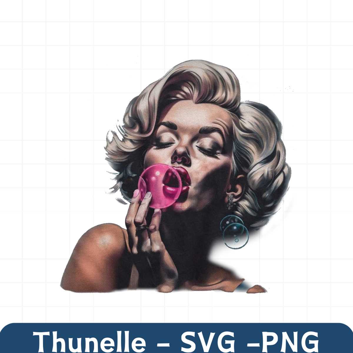 Marilyn Monroe Blowing Bubbles Png Marilyn Monroe Art Image, | Inspire ...
