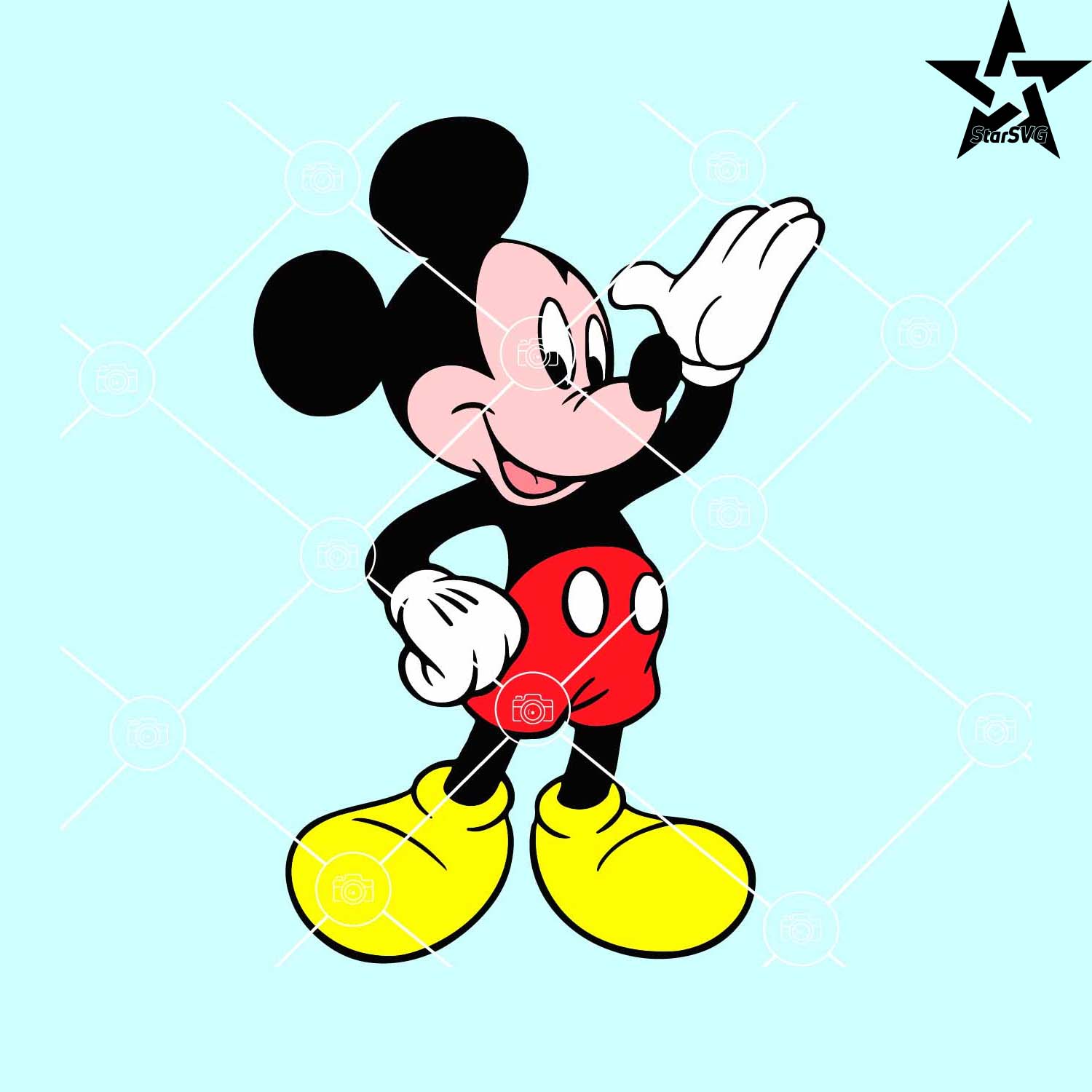 Mickey Mouse Svg Cut File Mikey Birthday Svg Disney Mouse Inspire