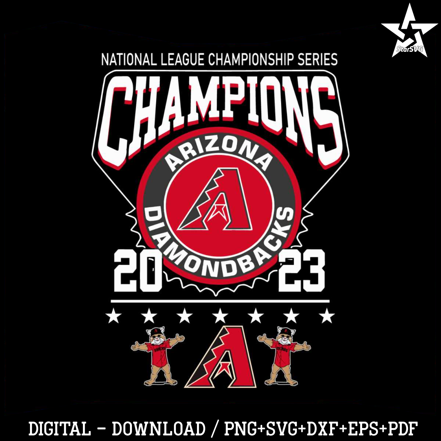 National League Championship Arizona Diamondbacks SVG - Inspire Uplift