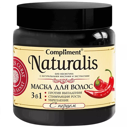 Compliment Naturalis Hair Mask 3in1 with Pepper 500ml / 16.9 - Inspire ...