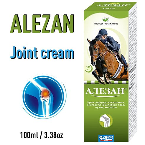 Alezan Joint cream 100ml / 3.38oz - Inspire Uplift