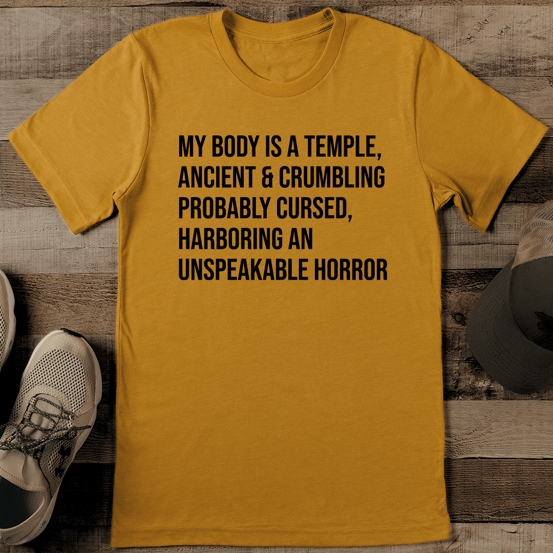 My Body Is A Temple Ancient And Crumbling Probably Cursed T | Inspire ...