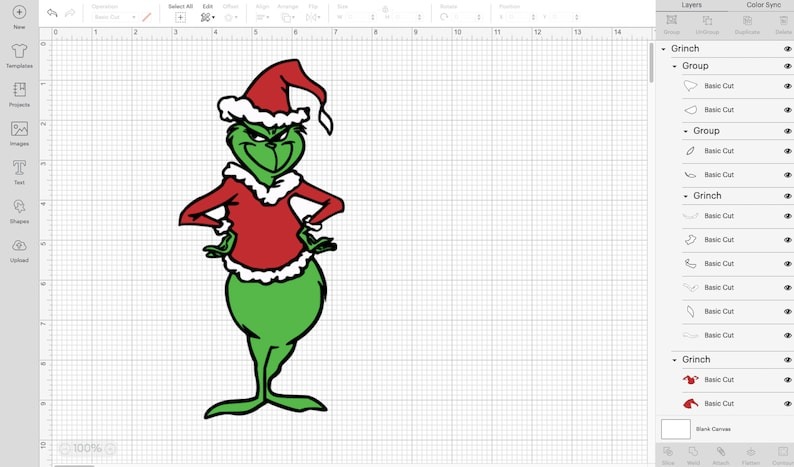 Grinch Layered Cut File SVG/ Christmas Grinch SVG - Inspire Uplift