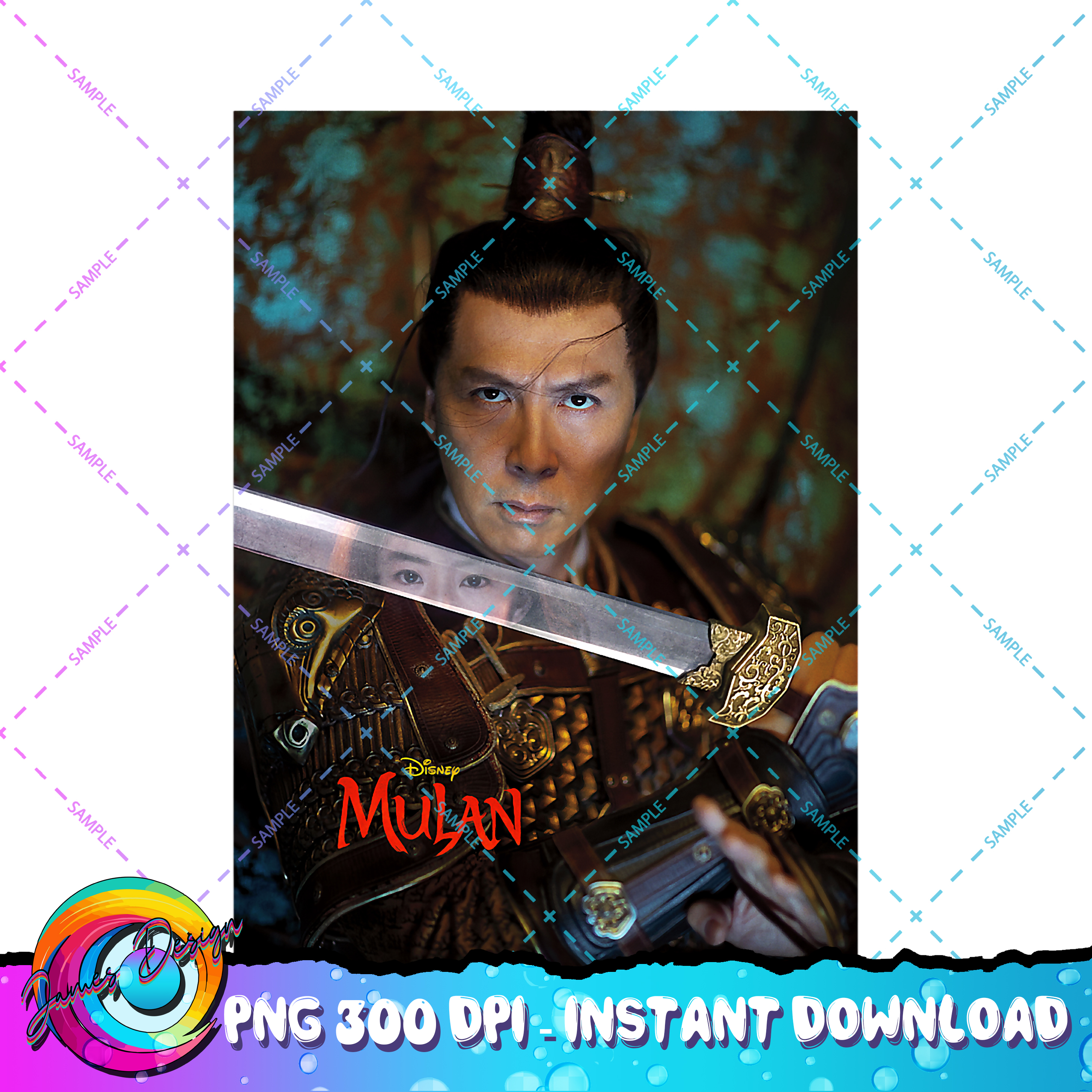 Disney Mulan Commander Tung Poster PNG Download | Inspire Uplift