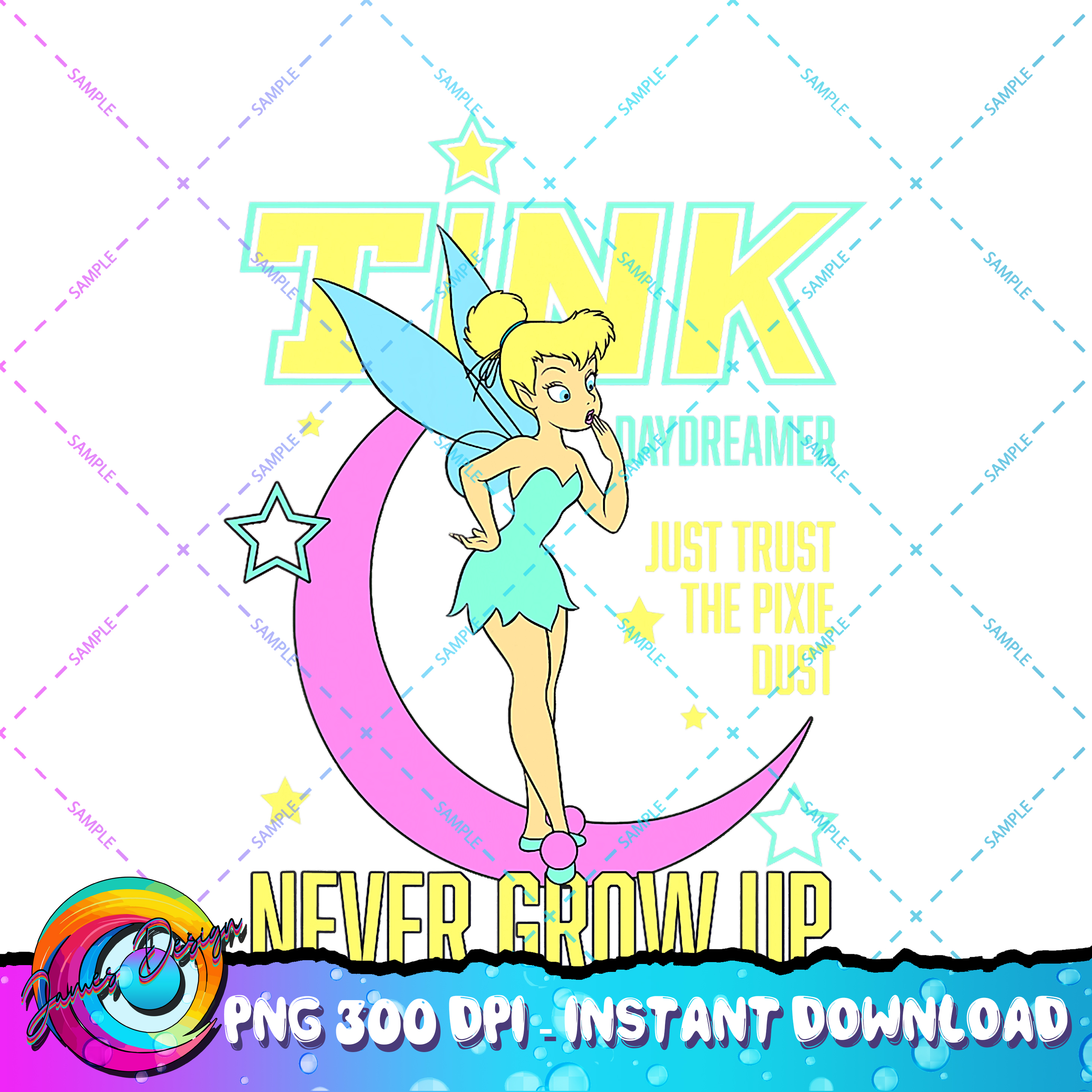 Disney Peter Pan Tinker Bell Comic Cover Front And Back PNG | Inspire ...