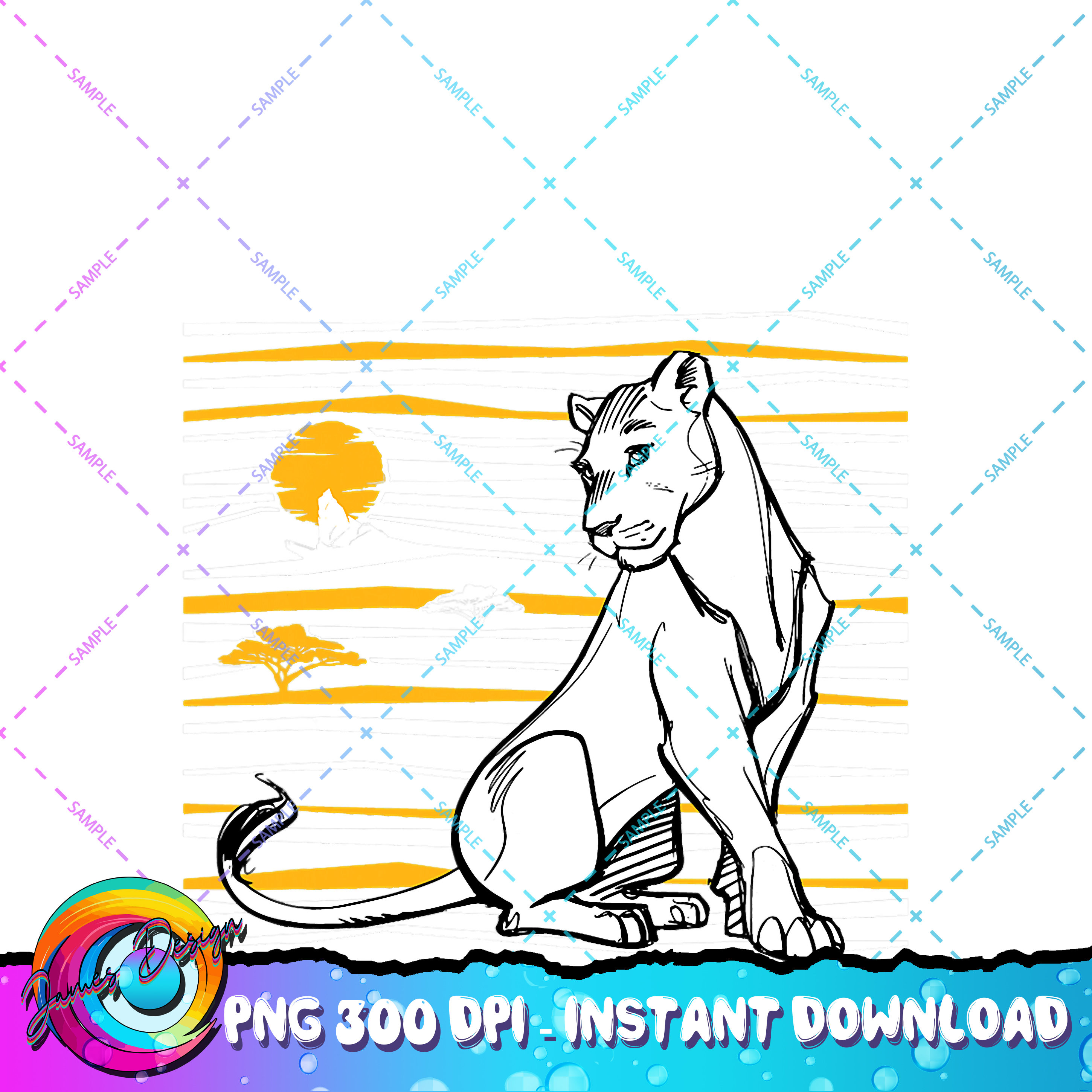 Disney The Lion King Live Action Nala Pride Lands PNG Downlo | Inspire ...