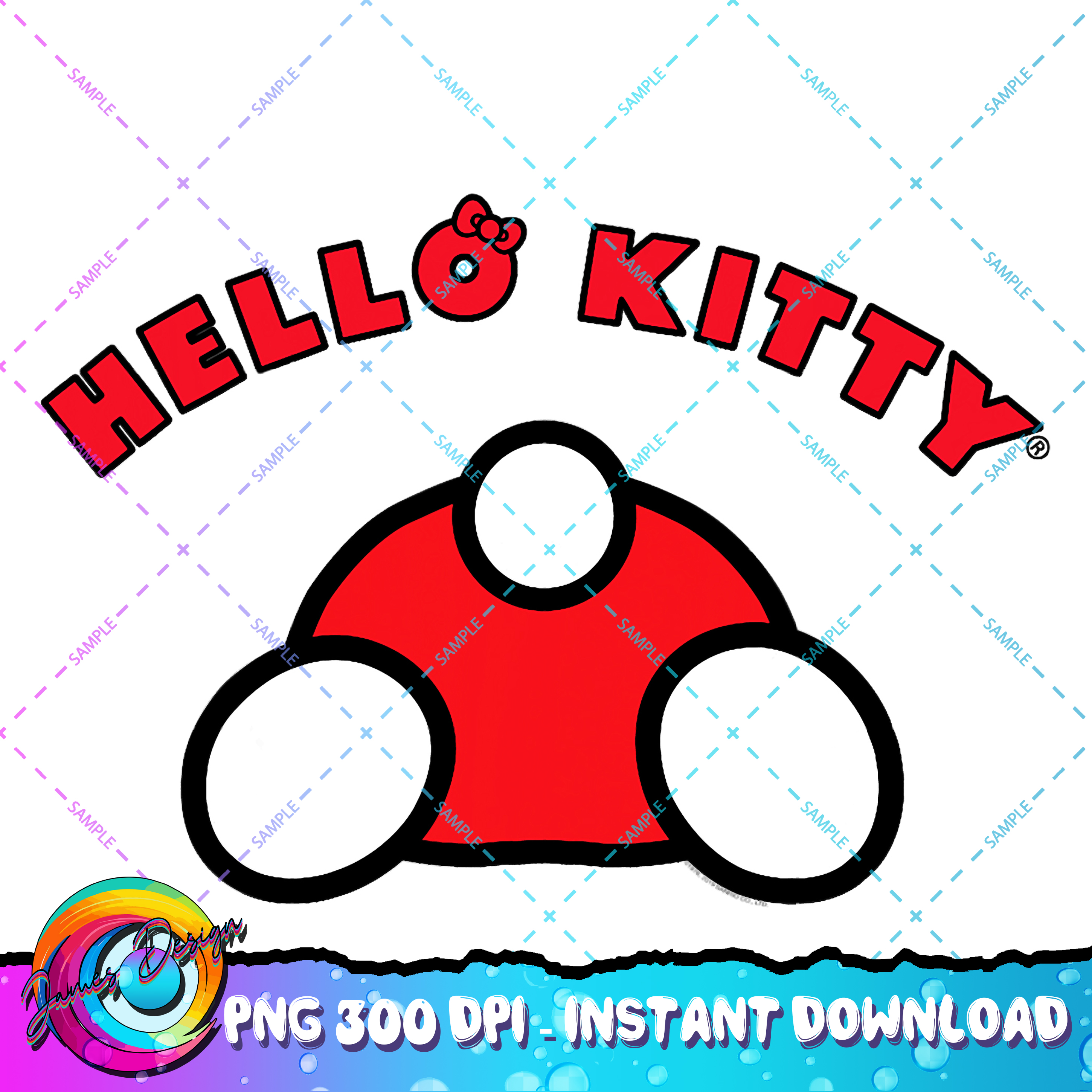 Hello Kitty Backside Logo PNG Download copy | Inspire Uplift