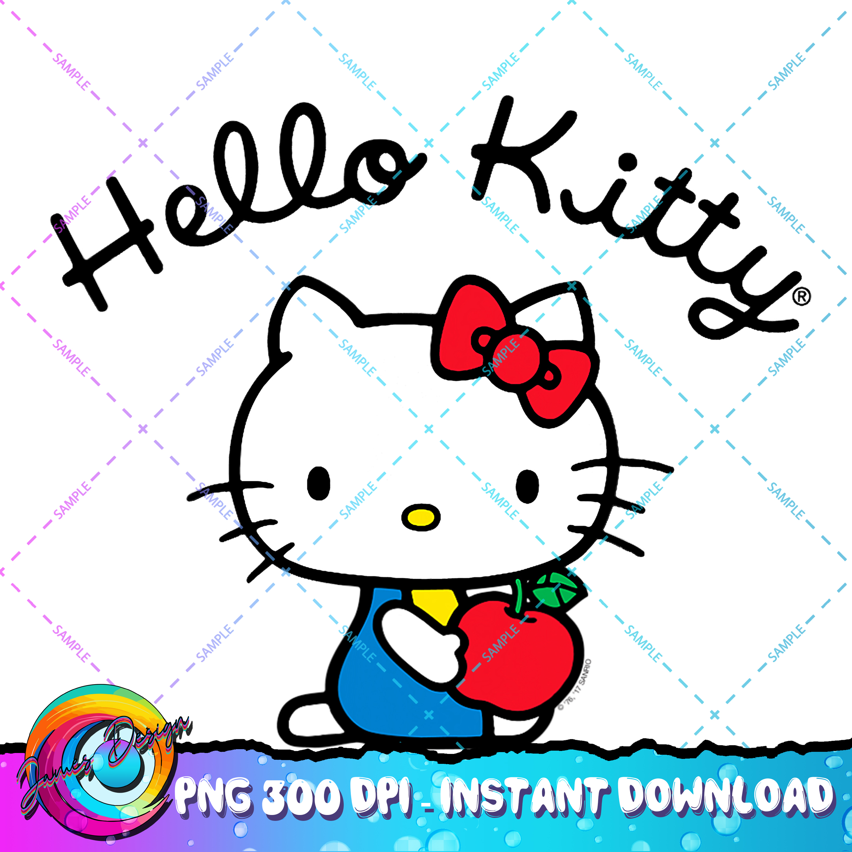 Hello Kitty Retro Logo PNG Download copy | Inspire Uplift