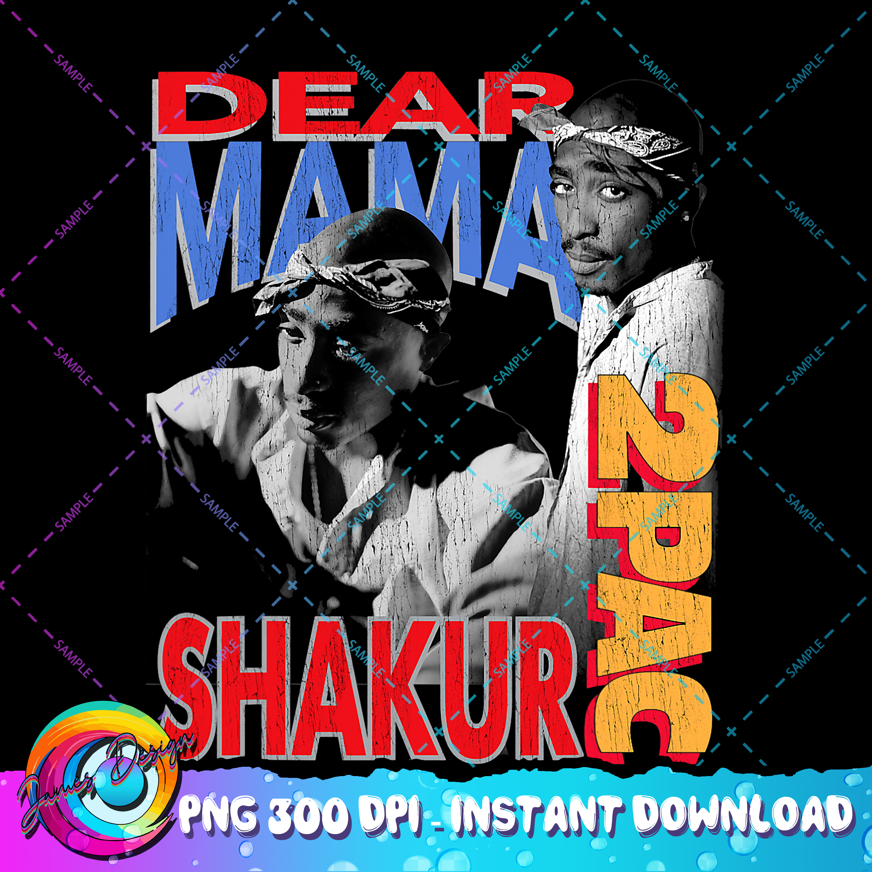 Official Tupac Dear Mama 2PAC PNG Download | Inspire Uplift