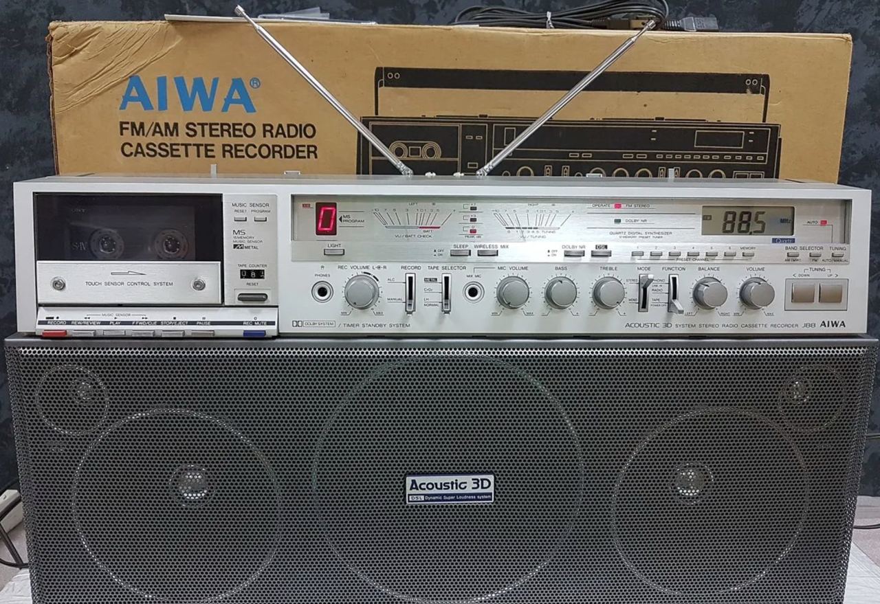 Aiwa CS J-88 Very Rare Vintage Stereo Radio Cassette Recorde | Inspire Uplift