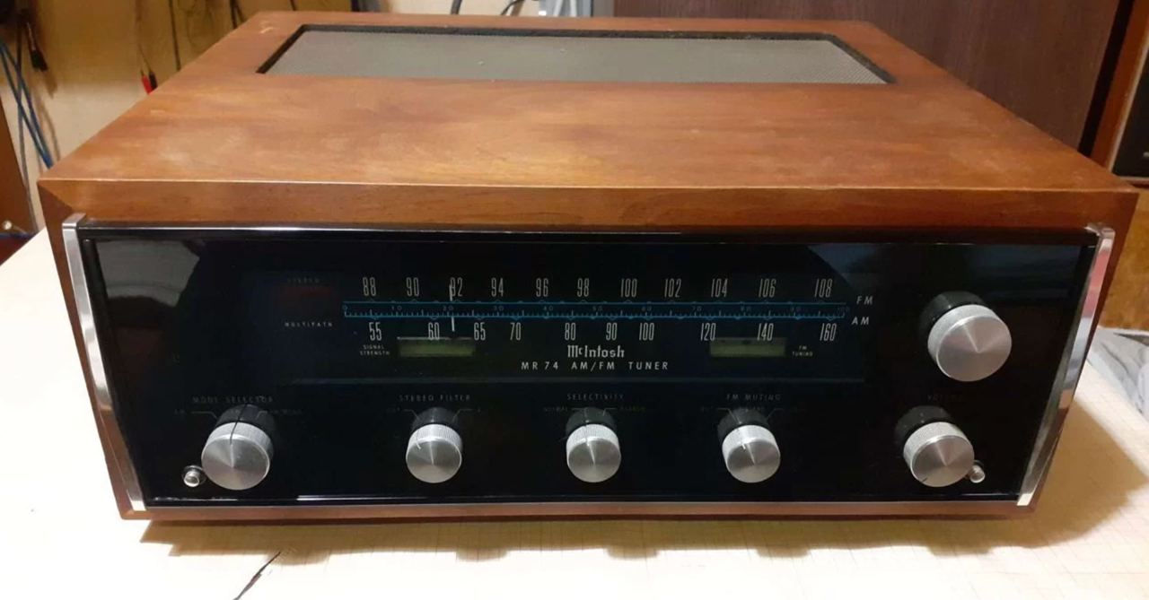Mcintosh MR74 Rare AM/FM Stereo Tuner Vintage Retro Hi-End C | Inspire ...