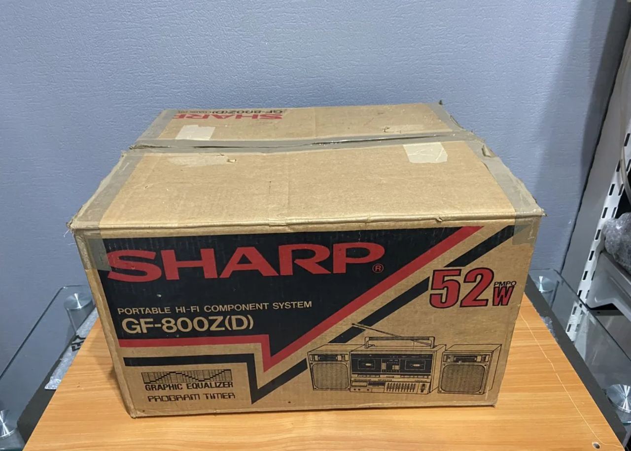 Sharp GF-800Z Super Exclusive Vintage Portable Stereo HI-FI | Inspire ...