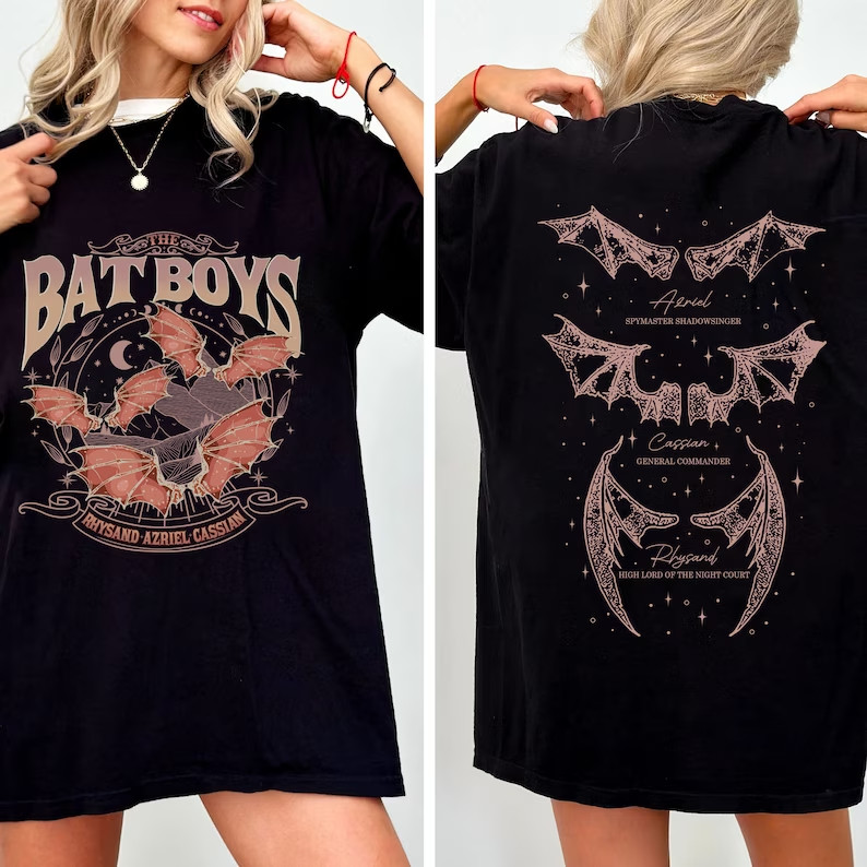 The Bat Boys Acotar Sweatshirt, Acotar Bat Boys Merch, The N | Inspire ...