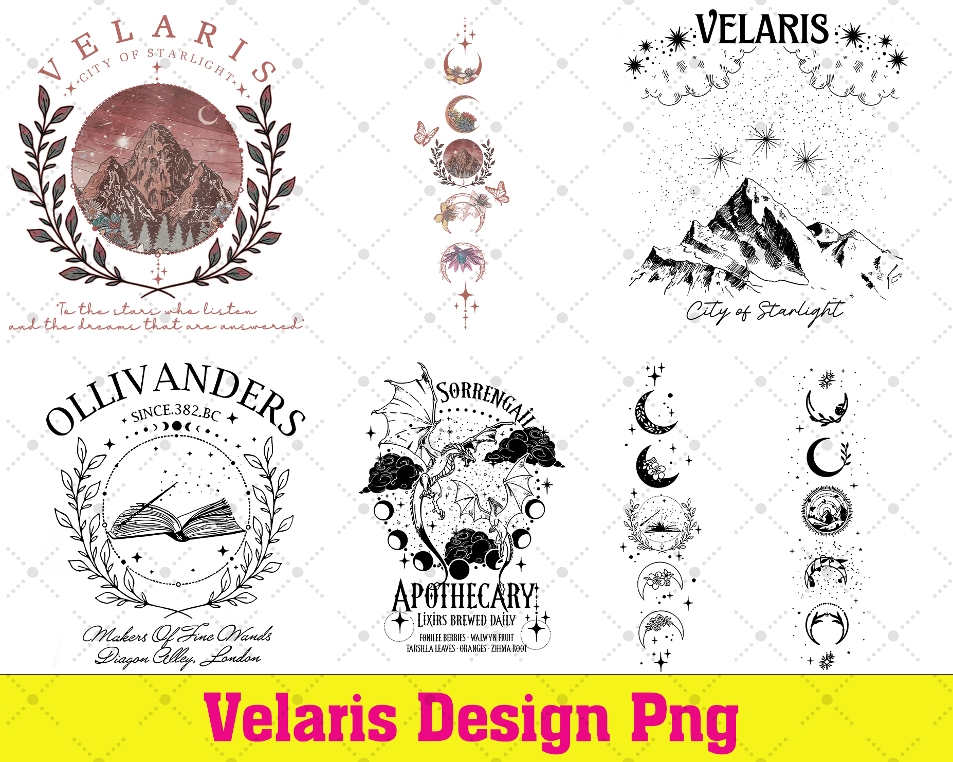 Velaris City Of Starlight ACOTAR Png, To The Stars City of S | Inspire ...