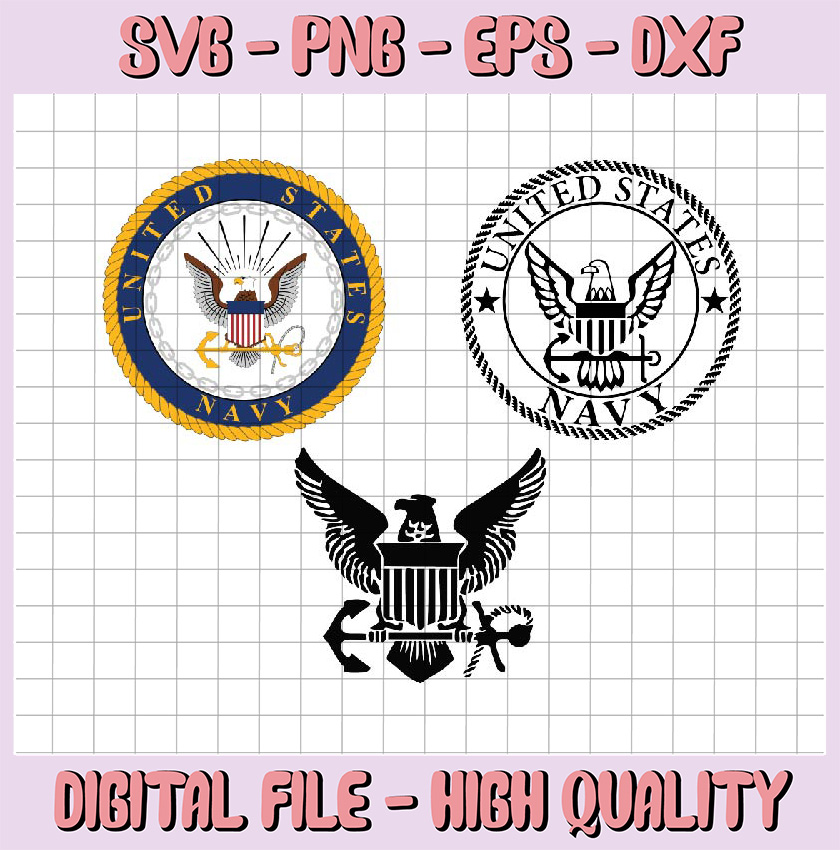 US Navy vector svg, eps, dxf, png high res, jpg, pdf, webp C | Inspire ...