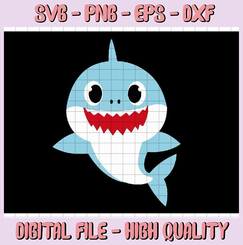 Baby Shark SVG, Cricut Cut files, Shark Family doo doo doo V | Inspire ...
