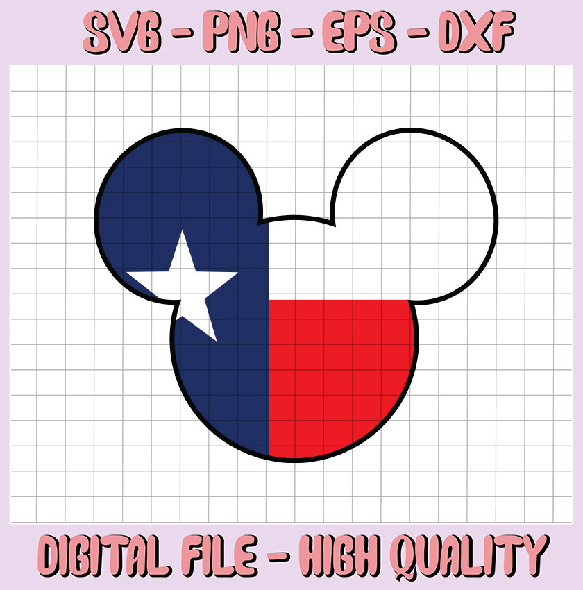 Mickey Texas flag Disney svg,Disney Mickey and Minnie svg,Di - Inspire ...